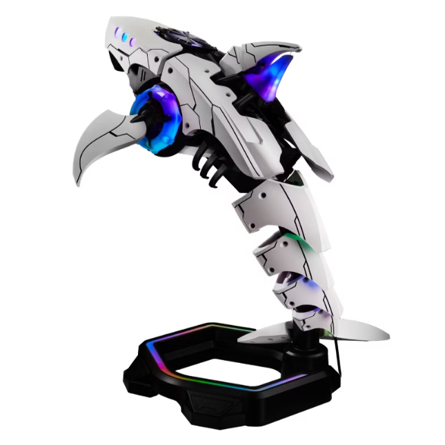 !⭐️限時特價⭐️Cooler Master Shark X 鯊魚造型機殼-白 (附水冷套件及電源) - Shenqi神麒數位-打造您的客製化電腦